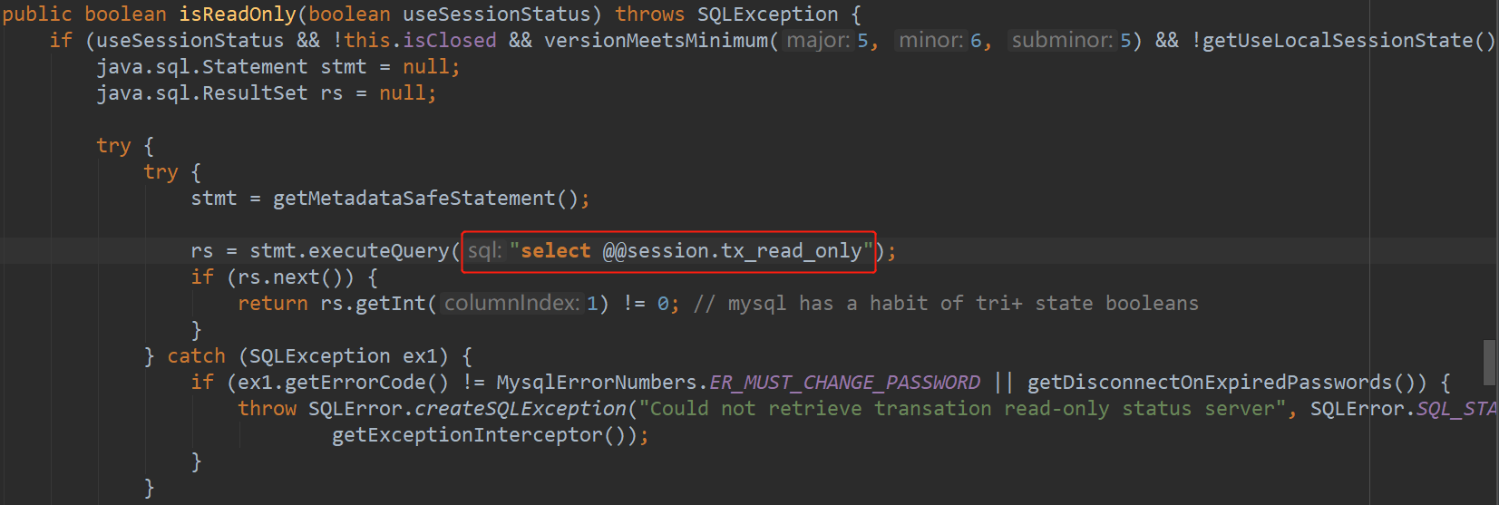 MySQL8.x异常：Unknow system variable 'tx_read_only'_unknown system variable 'tx read only-CSDN博客
