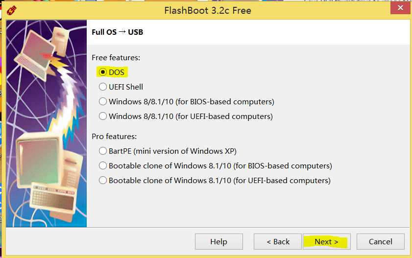 使用FlashBoot3.2c 将 U 盘制作成 DOS 启动盘_flashboot制作dos启动盘_华强HQ的博客-CSDN博客