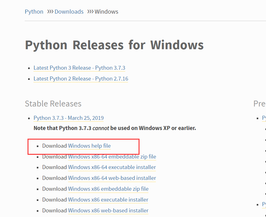 Python帮助文件下载使用_python help 文档下载-CSDN博客