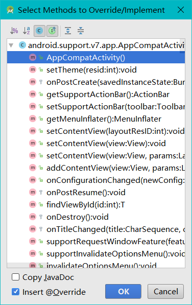 Android studio教程 如何快速重写函数 override_android studio重写方法-CSDN博客