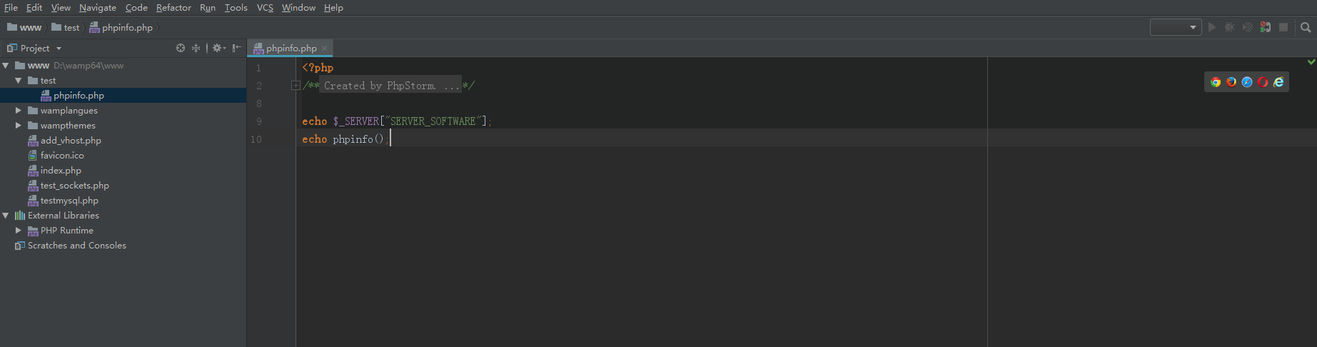 Phpstorm Wampserver 开发环境配置 Phpstorm与wampserver配置 Csdn博客