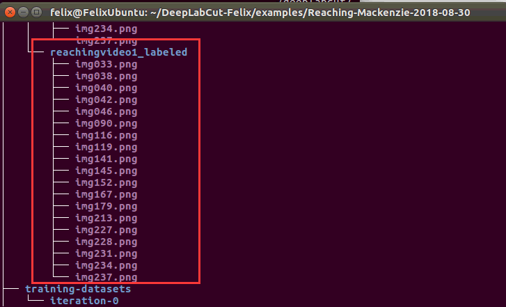 DeepLabCut使用教程之二--示例：Demo项目_deeplabcut evaluate 生成csv 文件-CSDN博客