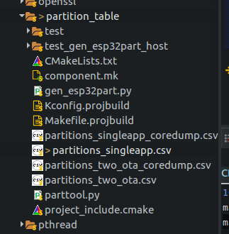 ESP32编译的固件大于1M时, 更改分区列表_error: app partition is too small for binary-CSDN博客