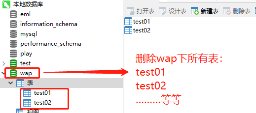 Mysql 如何删除数据库中所有的表 Mysql 删除所有表 Csdn博客