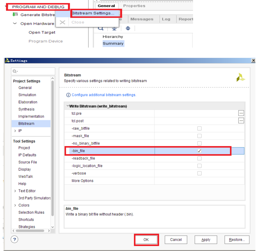 Vivado初学笔记_bitstream.config.configrate-CSDN博客