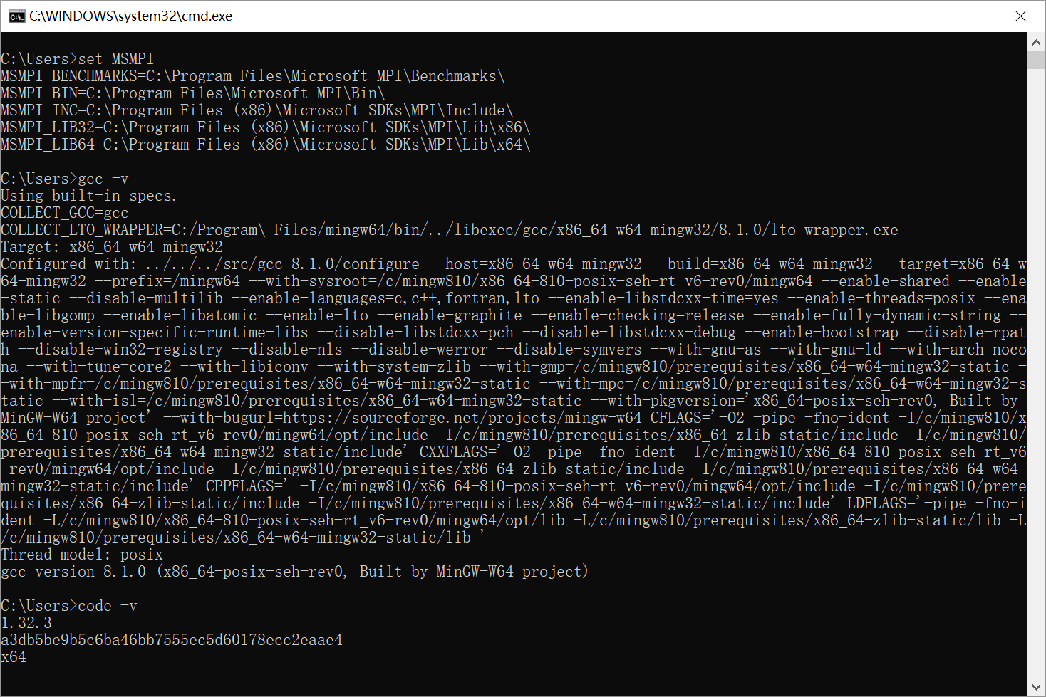 vscode上配置ms-mpi（轻量级的ms-mpi开发环境）_vscode配置mpi-CSDN博客
