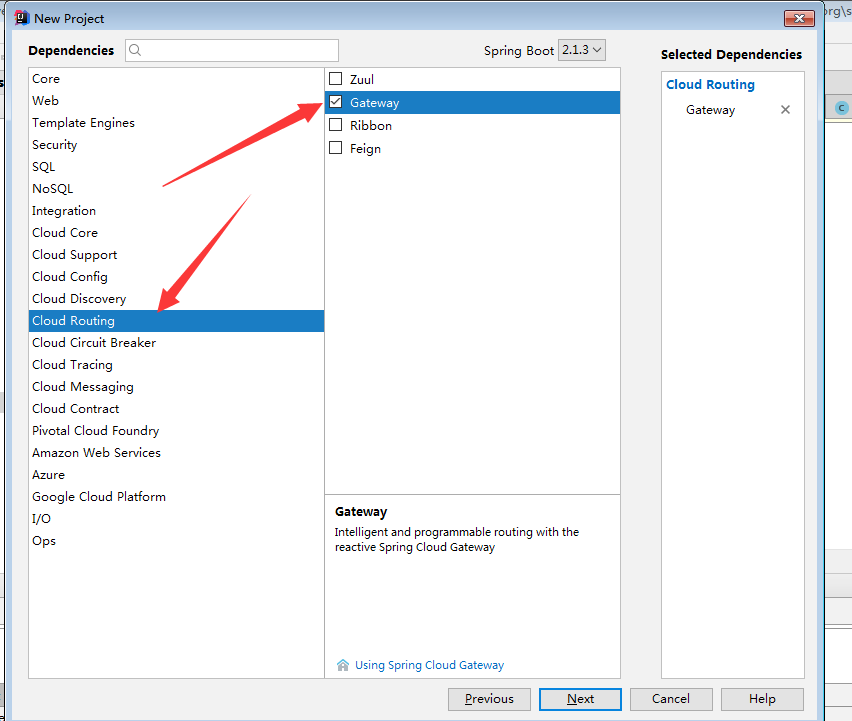 IDEA 如何新建springcloud gateway 项目_idea新建spring 网关项目-CSDN博客