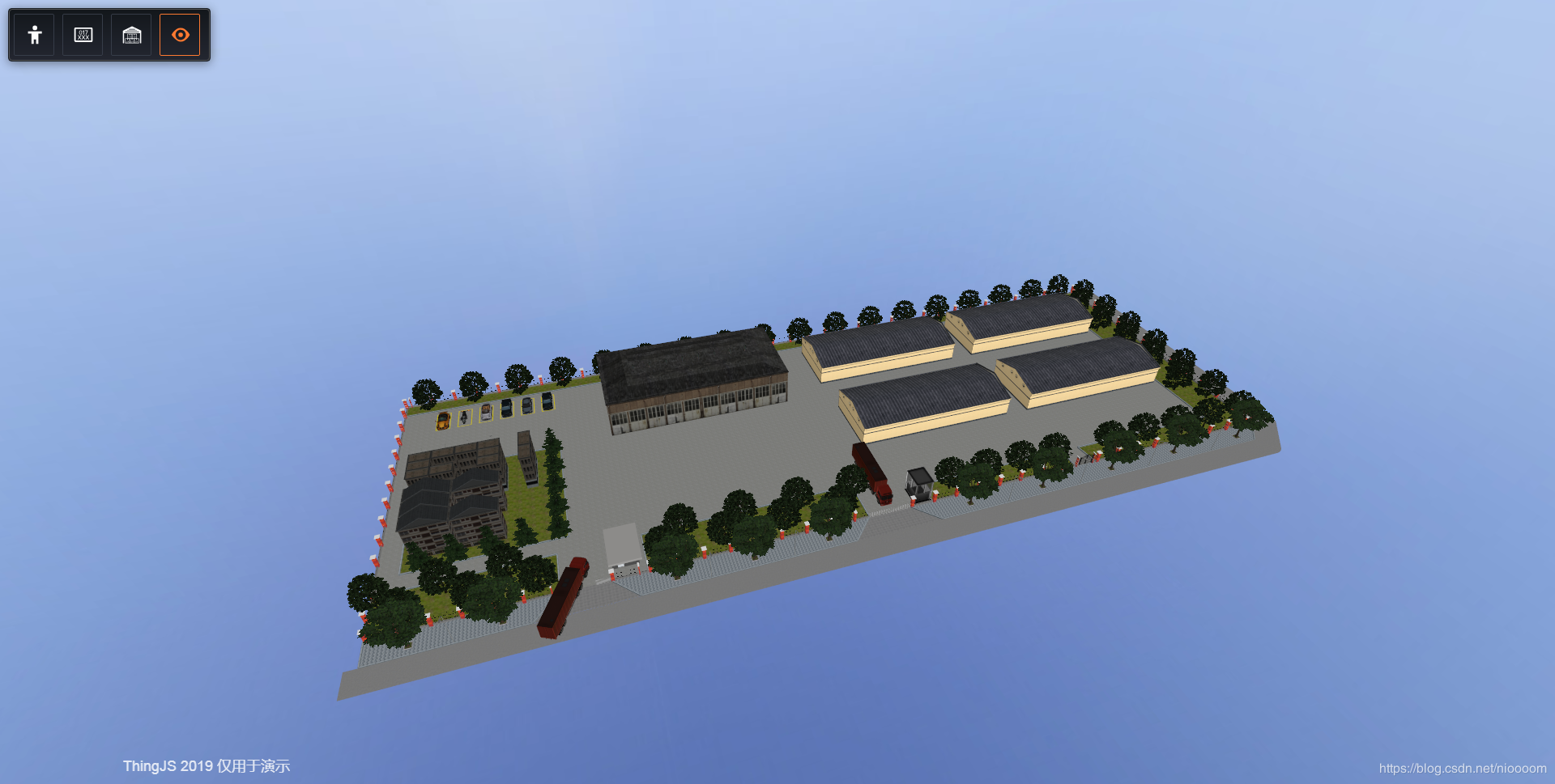 基于WebGL架构的3D可视化平台ThingJS—让粮仓“智慧”升级_基于 three.js 和物联网技术的粮库 3d 可视化智能系统-CSDN博客