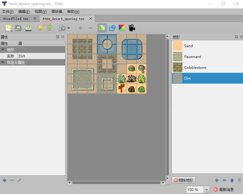 （Tiled官方文档翻译）第八节：使用地形刷（Using the Terrain Brush）_tiled automapping-CSDN博客