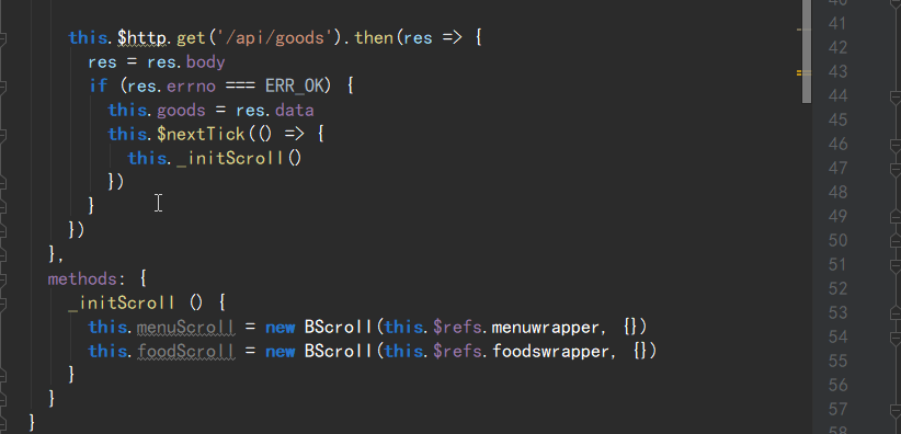 vue 使用BetterScroll报错 Cannot read property 'children' of undefined_better-scroll uncaught ...