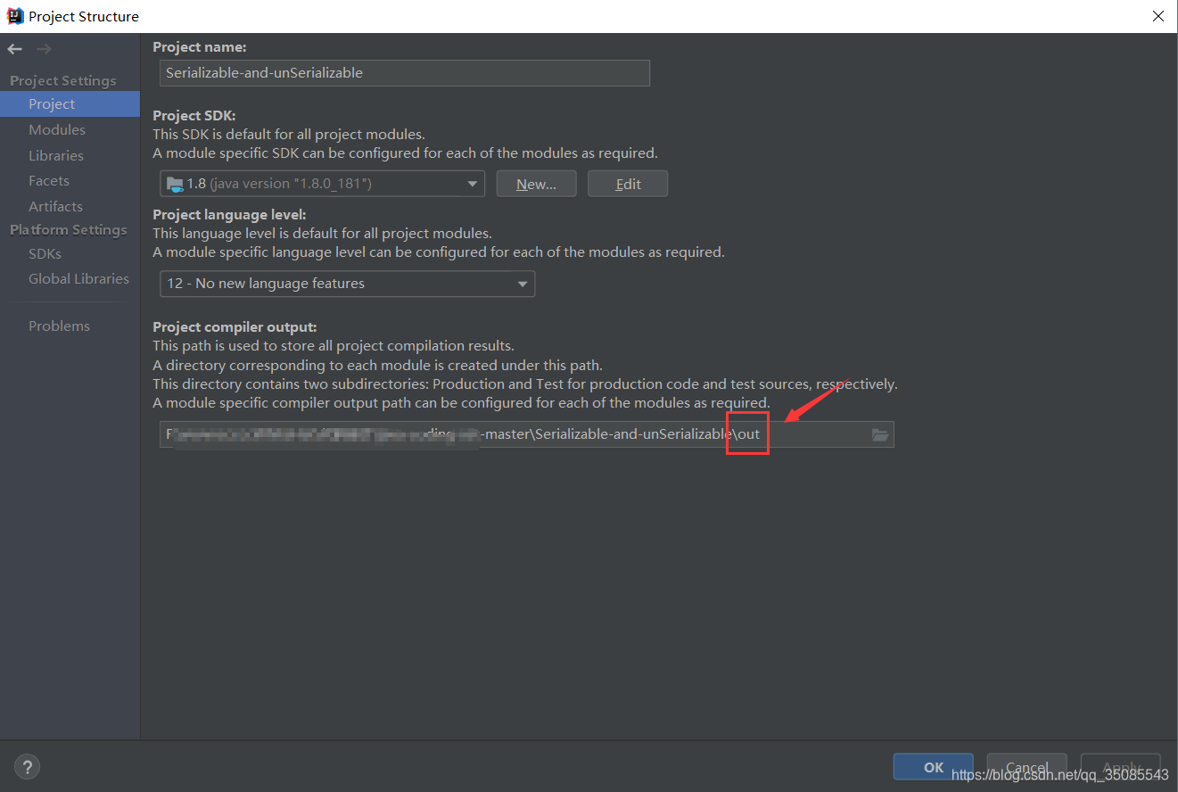 Idea报错:cannot Start Compilation The Output Path Is Not Specified For