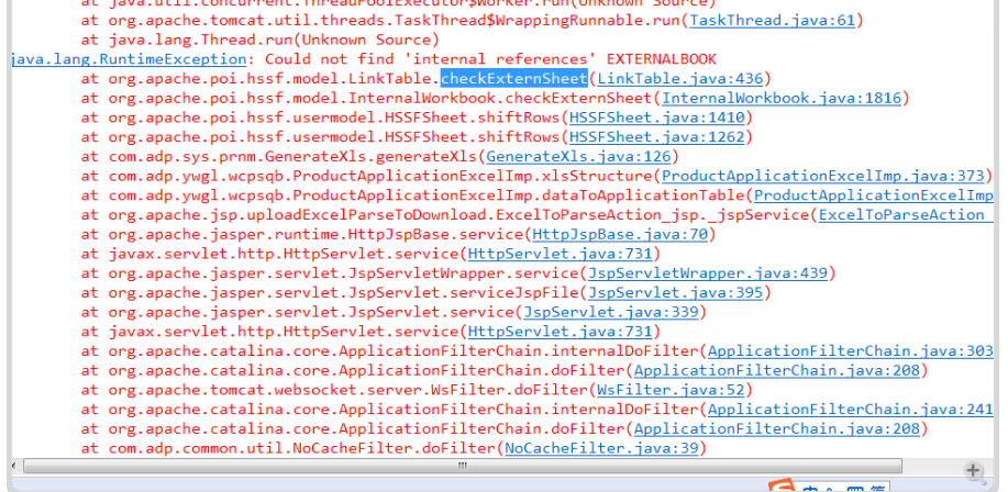 POI3.8 could not find 'internal refereces' EXTRENALBOOK_could not find ...