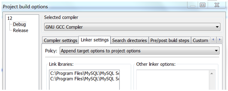 undefined reference to ‘mysql_init@4‘ error: ld returned 1 exit status＜-报错信息，用codeblocks连接MySQL时 ...