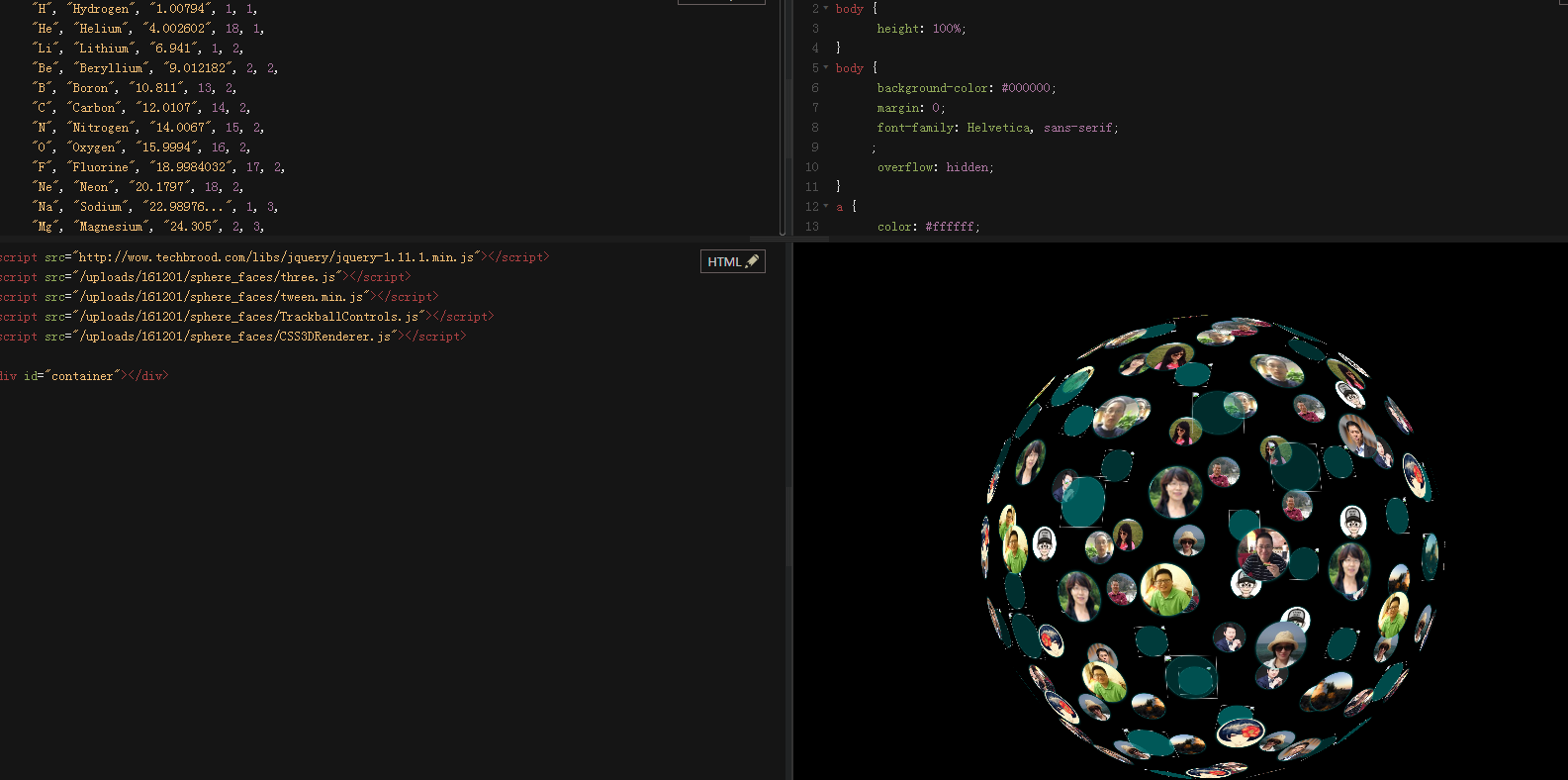 tree.js 制作酷炫照片墙_hangGe0111的博客-CSDN博客