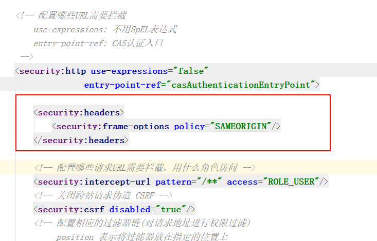 Refused to display 'http://localhost:8080/xxx' in a frame because it set 'X-Frame-Options' to ...