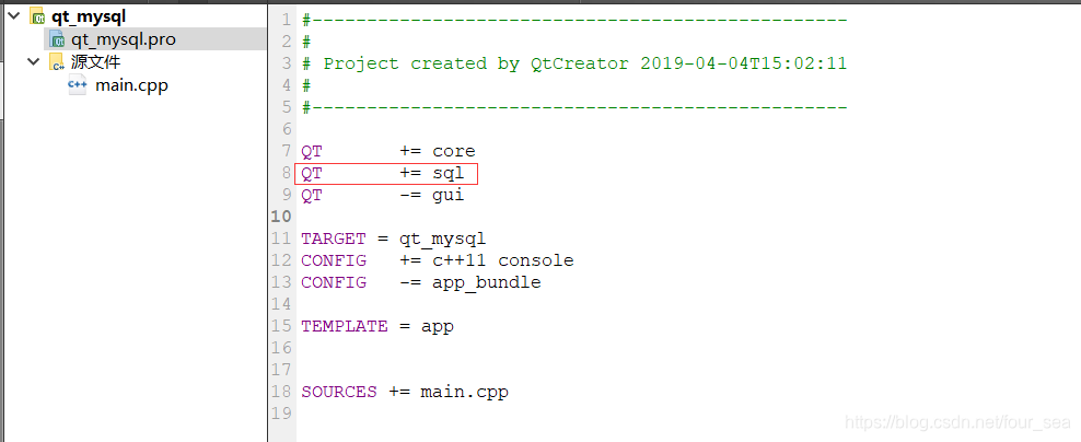 关于qt调用mysql远程访问服务器mysql数据库 Four Sea的博客 Csdn博客