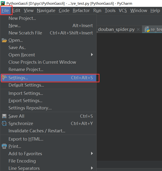 Pycharm调整代码颜色以及字体样式_pycharm报错是黑色字体-CSDN博客