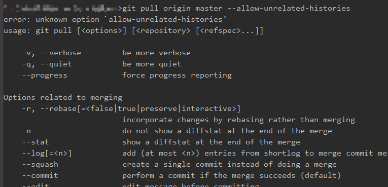 Git上传错误解决方案：push Rejected Push To Originmaster Was Rejectedunknown 