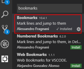 【vscode】Bookmarks使用_vscode bookmark-CSDN博客
