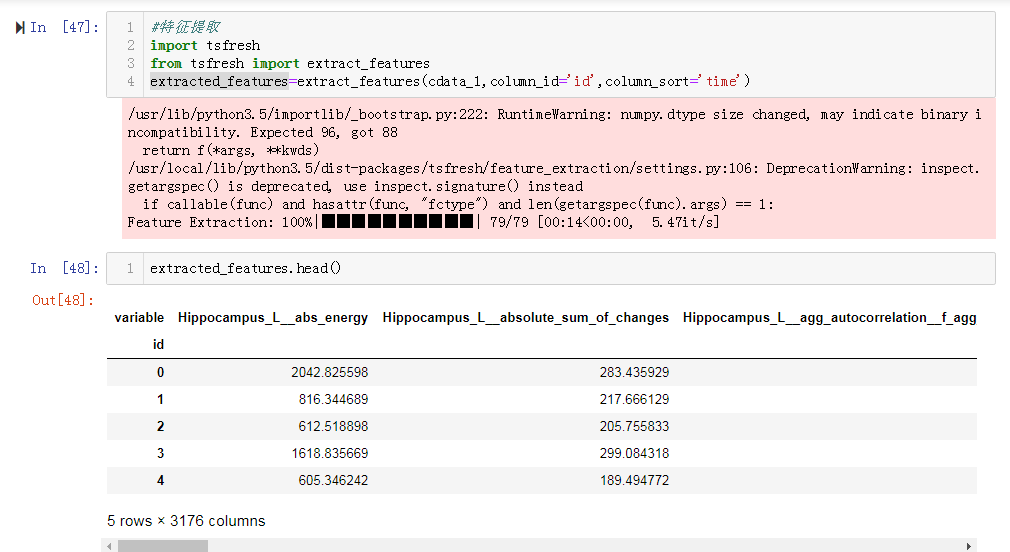 tsfresh中利用select_features函数提取并过滤时间序列特征,所有特征被过滤掉的解决办法_selectfeatures-CSDN博客