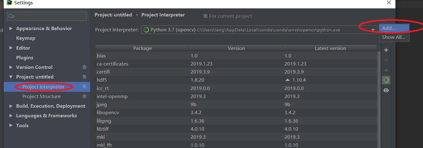 使用anaconda安装了opencv，但pycharm中不能使用的问题_anaconda已经安装了opencv-python但是加载不了-CSDN博客