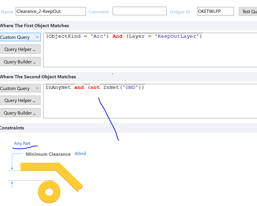 KeepOut层上的线或者ARC与电气网络间距的设置_ad keepout距离-CSDN博客