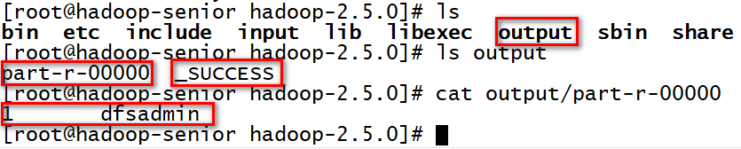 安装Hadoop 本地模式测试Hadoop，wordcount_在hadoop中如何切换目录到softwares和servers下-CSDN博客