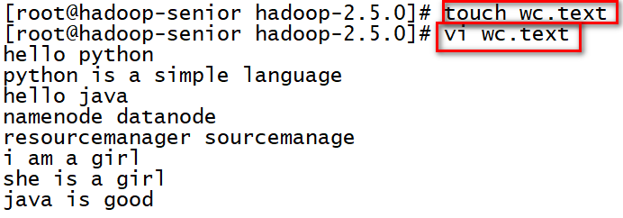 安装Hadoop 本地模式测试Hadoop，wordcount_在hadoop中如何切换目录到softwares和servers下-CSDN博客