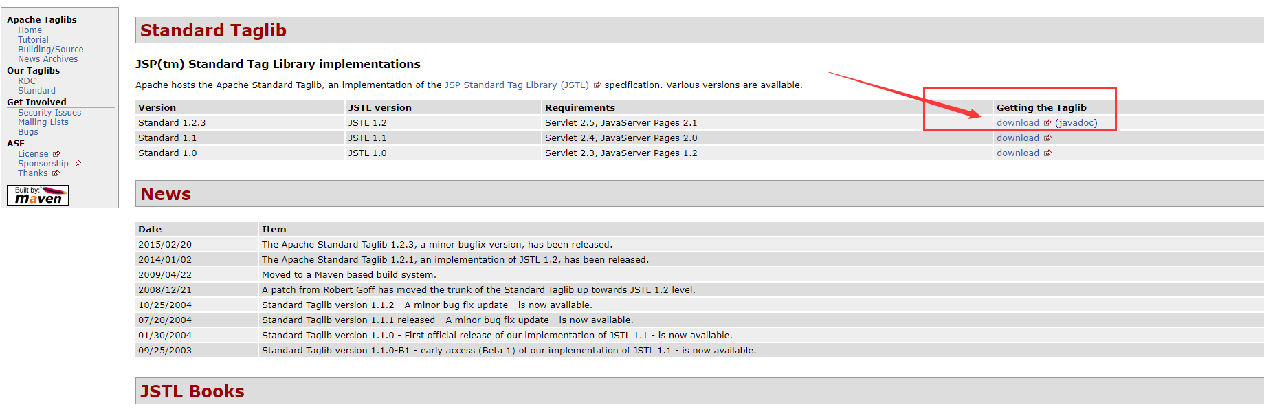 jstl标签库方法下载，eclipse配置方法_eclipse怎样导入jstl核心库-CSDN博客
