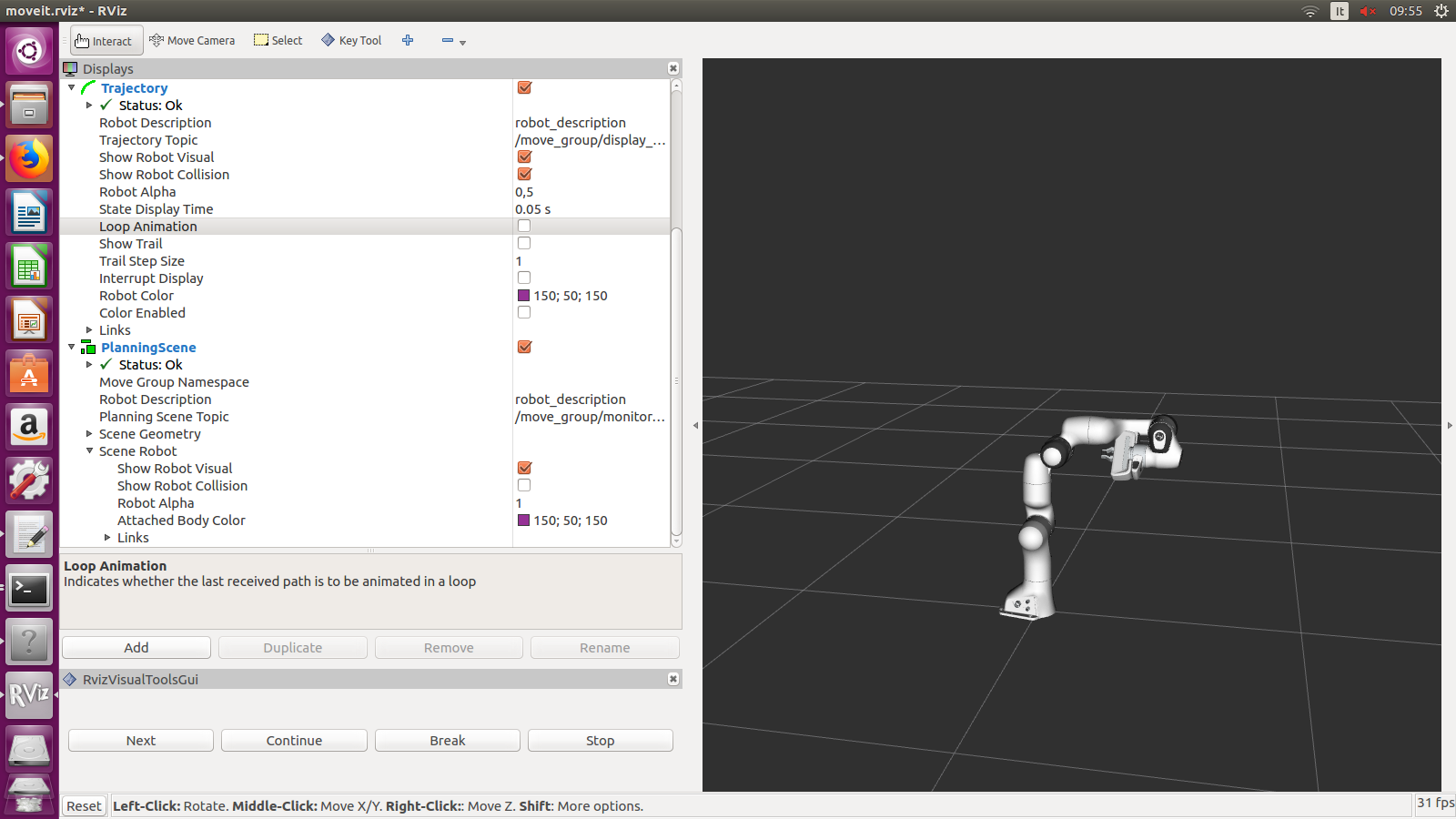ROS MoveIt motion_planning_api_tutorial运行错误_[ warn] [1693907602.546458995, 38.102000000]: rrtc ...