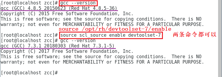 Linux ：Centos7 使用新版的gcc - Developer Toolset 7_scl enable devtoolset-7 bash-CSDN博客
