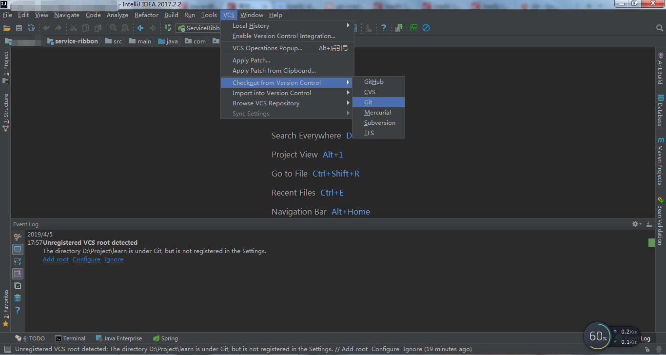 Intellij IDEA 配置Git并拉取项目_i'n'te'lij拉取-CSDN博客