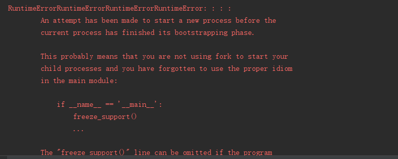 runTimeError与多线程_runtimeerror: can't create new thread at interpret-CSDN博客
