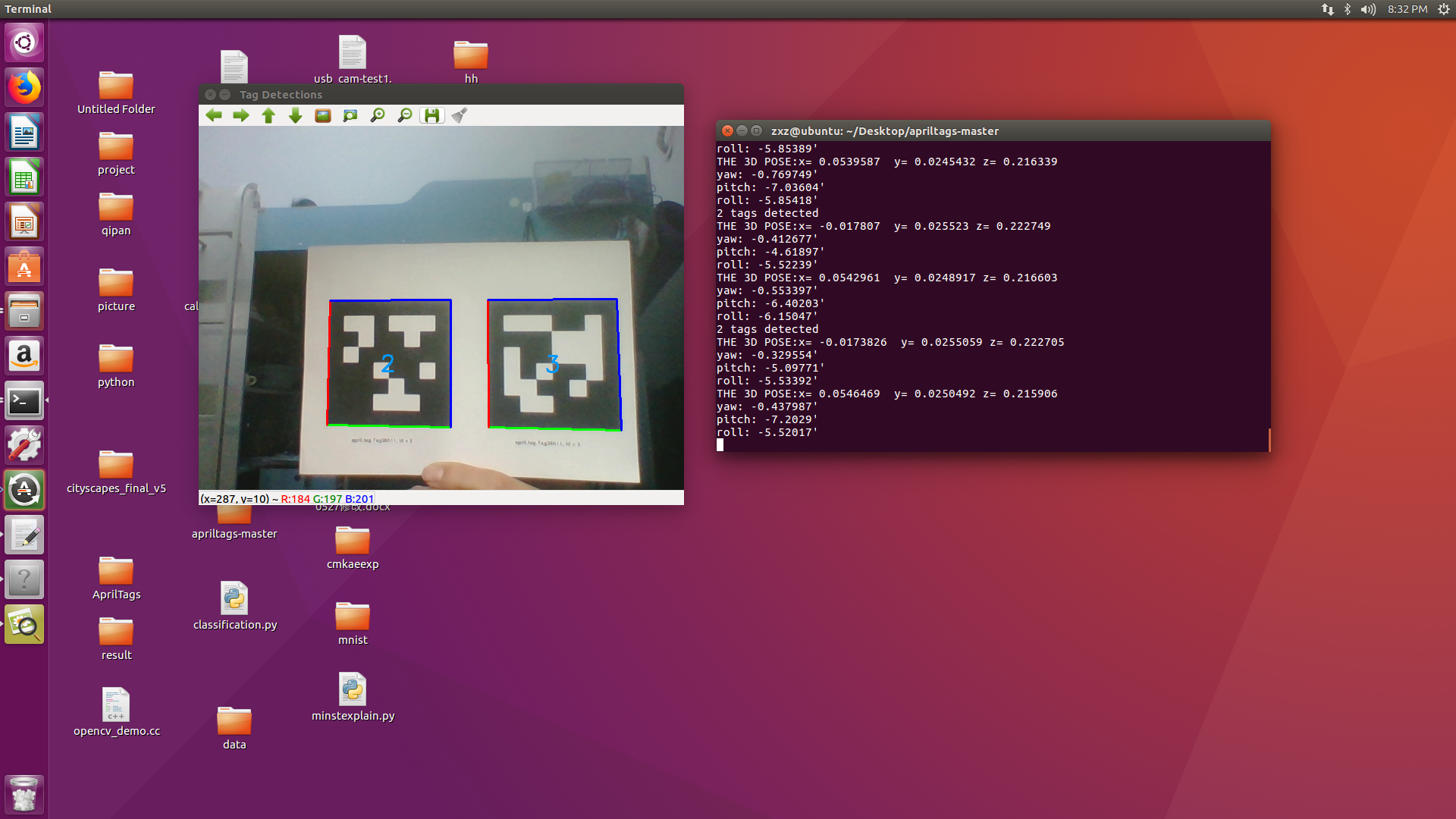 AprilTags图像识别定位实例-CSDN博客