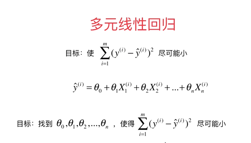 多元线性回归 及其python实现 原生python多元线性回归 Csdn博客