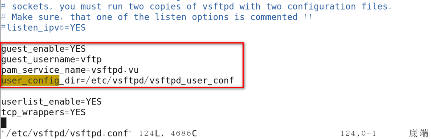 Linux环境下搭建FTP服务器，建立虚拟用户_linux中ftp虚拟用户实验-CSDN博客