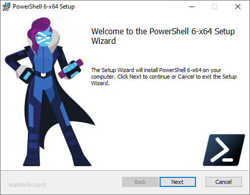 安装和运行 .NET Core 版本的 PowerShell_.net core powershell_walter lv的博客-CSDN博客