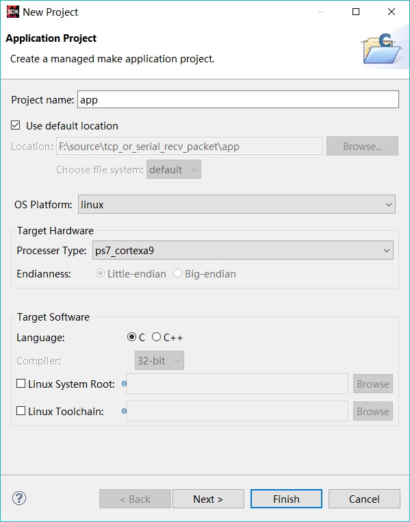【xilinx】xilinx sdk 2015.3新建工程_xilinx sdk新建linux工程-CSDN博客