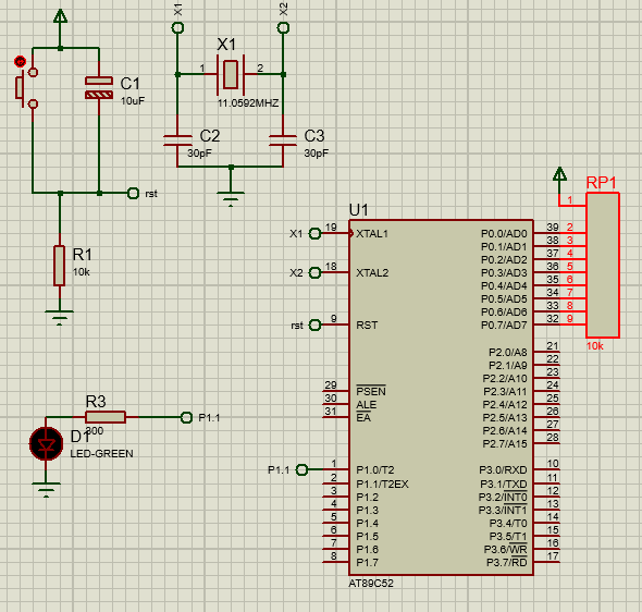 基于Protues8.6构建51单片机最小系统_respack-8-CSDN博客