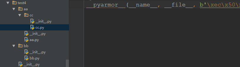 利用pyarmor进行动态加解密python源代码_from pyarmor_runtime_005157 import __pyarmor ...
