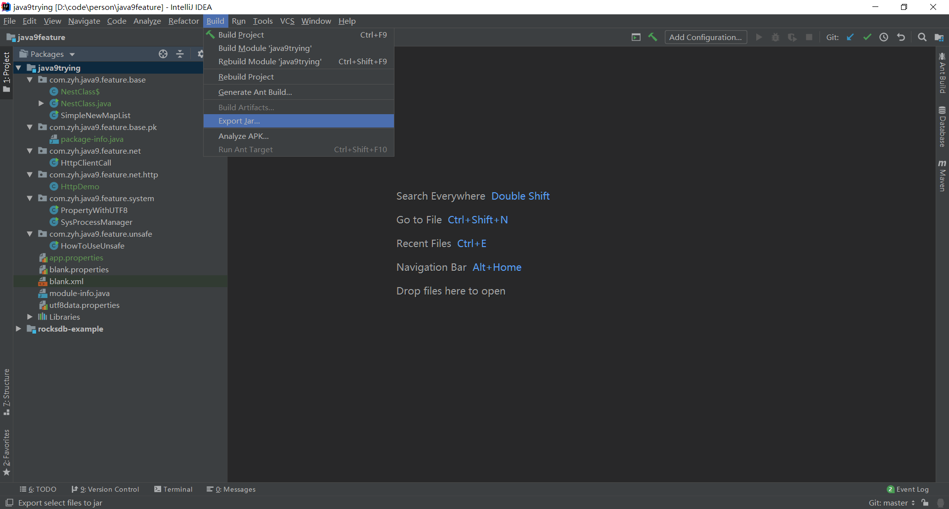IntelliJ IDEA 中导出jar包插件-Handy Export Jar-CSDN博客