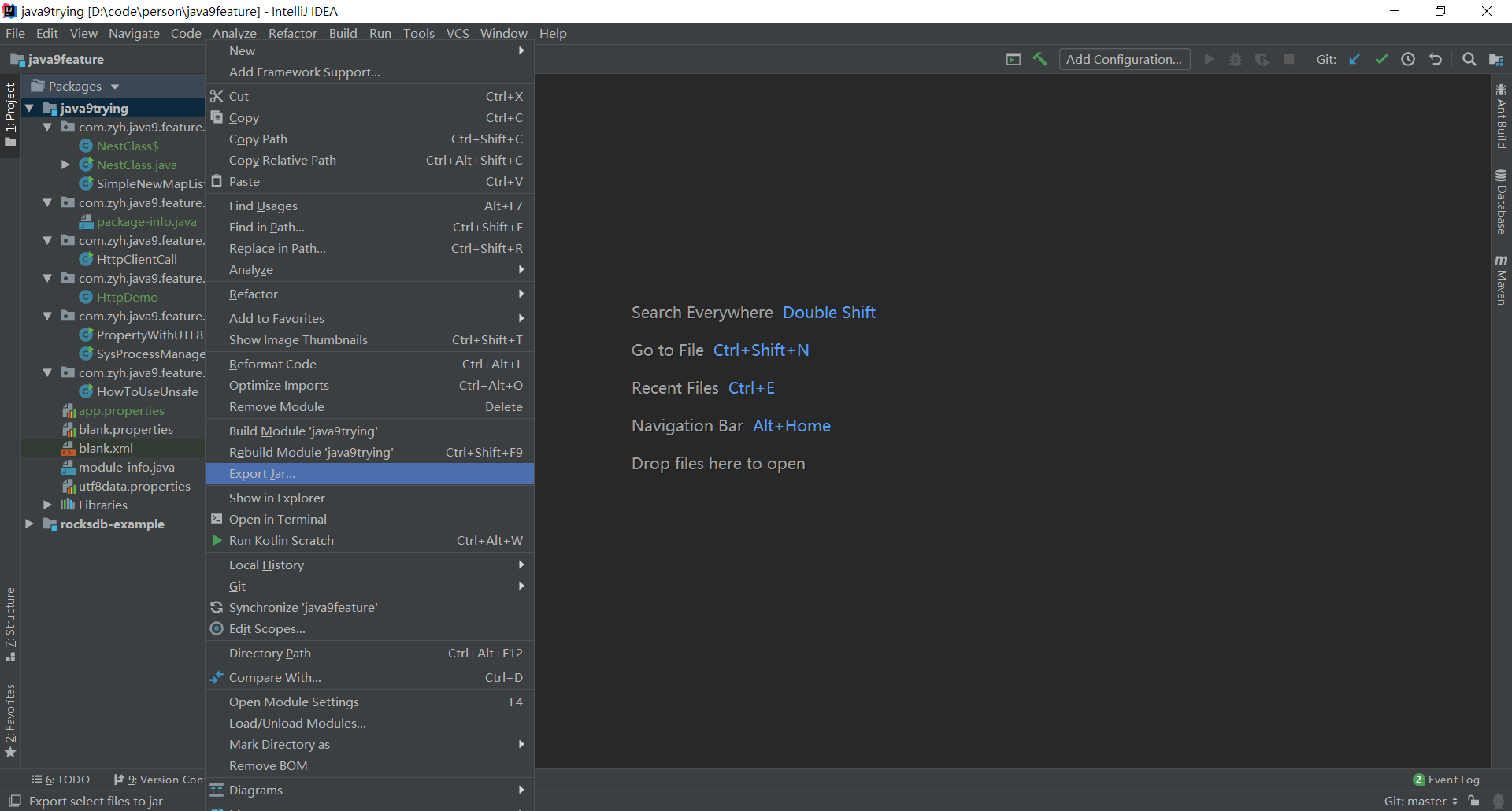 Intellij Idea 中导出jar包插件 Handy Export Jar Csdn博客 