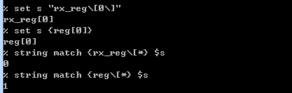 Tcl的字符串操作：字符串匹配_tcl shell string match 正则-CSDN博客