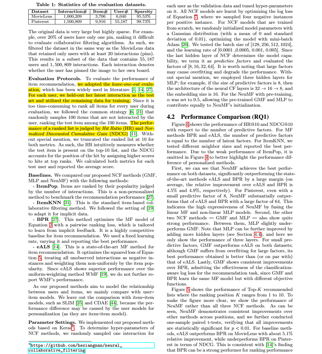 《Neural Collaborative Filtering》NCF模型的理解以及python代码_mlp gmf-CSDN博客