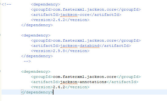 NoClassDefFoundError: com/fasterxml/jackson/annotation/JsonMerge【已解决】_com.fasterxml.jackson ...