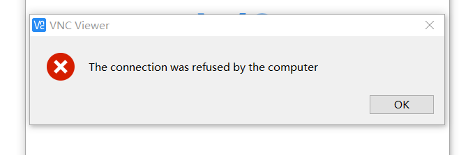 电脑通过VNC访问树莓派出现 The connection was refused by the computer-CSDN博客