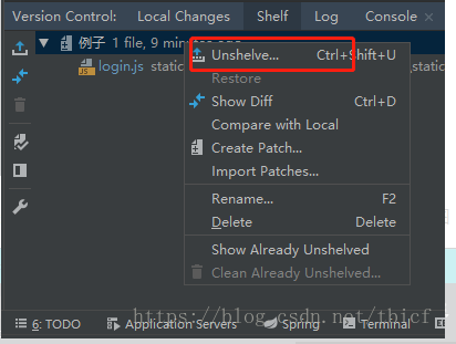 在idea中git提交代码冲突解决_shelving changes-CSDN博客