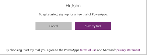 Sign up for a free license trial PowerApps - Programmer Sought