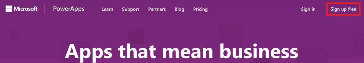 Sign up for a free license trial PowerApps - Programmer Sought