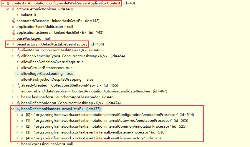 SpringBoot（十二）启动流程分析之创建应用上下文AnnotationConfigServletWebServerApplicationContext_org ...